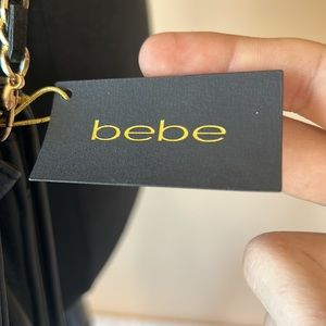 bebe | Bags | Bebe Lara Small Leather Crossbody Bag Black | Poshmark